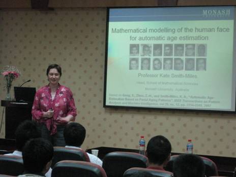 澳大利亚Monash大学Kate Smith-Miles教授来我院讲学-计算机学院